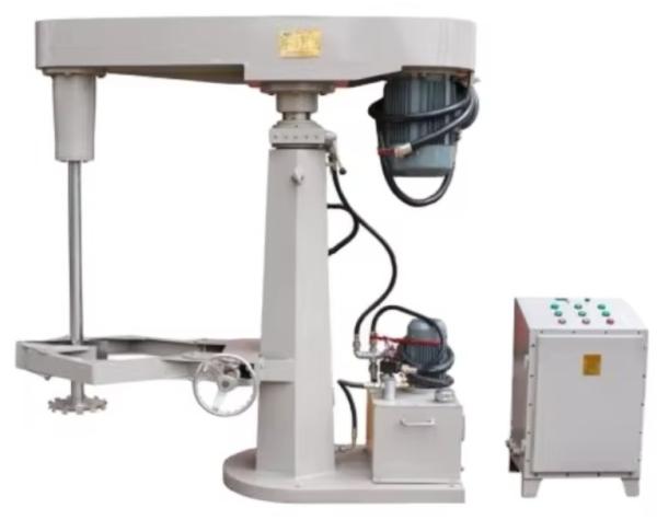 Quality Single Shaft High Speed Paint Disperser Machine 4kw - 15kw High Speed Dissolver Mixer for sale