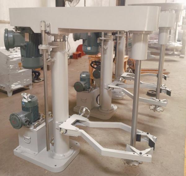Quality Single Shaft High Speed Paint Disperser Machine 4kw - 15kw High Speed Dissolver for sale