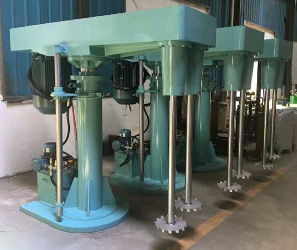 Quality 22kw - 75kw Double Shaft High Speed Disperser Hydraulci Lifting Dissolver for sale