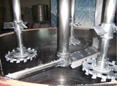 China Multi Functional Double Shaft Vacuum Mixer 1000L Slow And High Speed Mixing Machine for sale