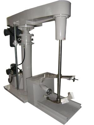 China Stainless Steel Single Shaft High Speed Dispersion Mixer For High Viscosity Paste for sale
