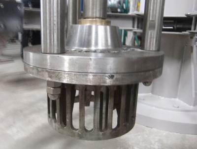 China Electrical Lifting High Shear Emulsifier Machine For Small Batch Chemicals 100 - 200kgs for sale