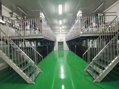 China Platform Fixed Paint Production Line High / Low Speed Paint Mixing Tanks 1000L - 5000L for sale