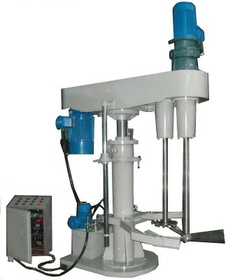 China Dual Shaft High And Slow Speed Mixer Disperser For High Viscosity Products for sale