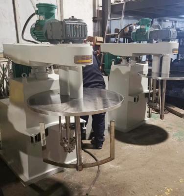 China High And Slow Speed Lab Vacuum Emulsifying Mixer Machine SS304 Double Shaft Mixer for sale