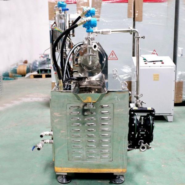 Quality Stainless Steel Nano Bead Mill 3L Capacity Horizontal Bead Mill 15kw for sale