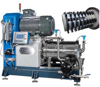 China Nano Grade Horizontal Bead Mill 100L Grinding Capacity  For Water Based Products for sale