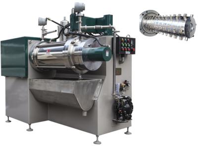 China 30L Grinding Capacity Horizontal Pin Mill Grinding Machine 380V 50Hz 3 Phase Power Supply for sale