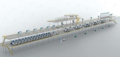 China Automatic Ink Production Line Installation Fixed In The Platform for sale
