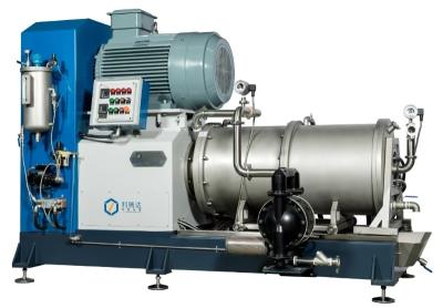 China Super Fine Grinding Nano Bead Mill Machine Horizontal 400L Capacity for sale