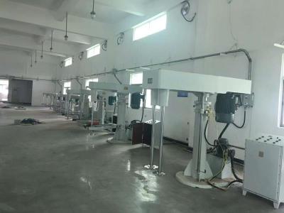 China Dual Shaft Hydraulic Lifting High Speed Disperser Dissolver High Speed Mixing Machine for sale
