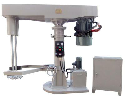 China Dual Shaft Hydraulic Lifting High Speed Disperser Dissolver High Speed Mixing Machine for sale