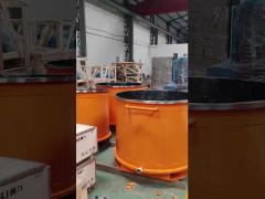 500L - 5000L 304 Stainless Steel Mixing Vessel Storage Tanks With Bottom Forklift Port