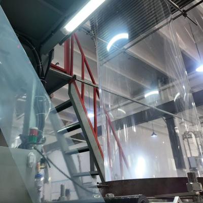 China Crystal Clear PVC Heat Shrinkable Film For 360 Degree Labelling for sale