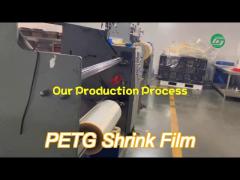 30 micron petg heat shrink film thin gauge heat shrink wrap custom