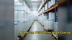 High Clarity PETG Shrink Film Professional Packaging