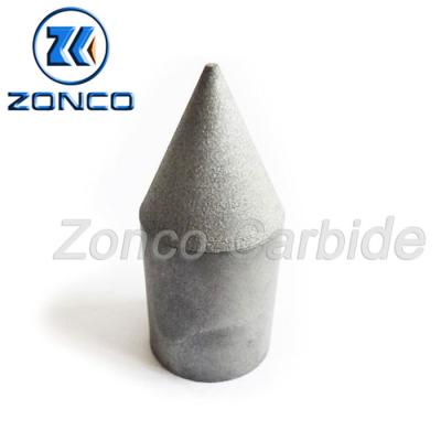 Cina Alti bottoni del carburo di tungsteno di durezza per l'estrazione mineraria della materia prima vergine di 100% in vendita