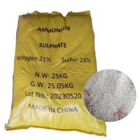 Quality MSDS COA White Crystalline (NH4)2SO4 Ammonium Sulphate Chemical For Fertilizer for sale