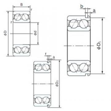 China NACHI 5209ANR angular contact ball bearings for sale