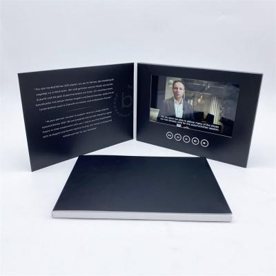 China Premium hd Lcd Screen Digital Advertising Promotion Video Brochure Card Video Book for sale