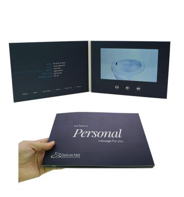 China 10 Inch Advertising Player hd Video Brochure Touch Screen Wedding Video Book for sale