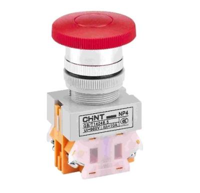 NP4-M Mushroom Head Reset Button IP40 Industrial Control Circuit Pushbutton Switch
