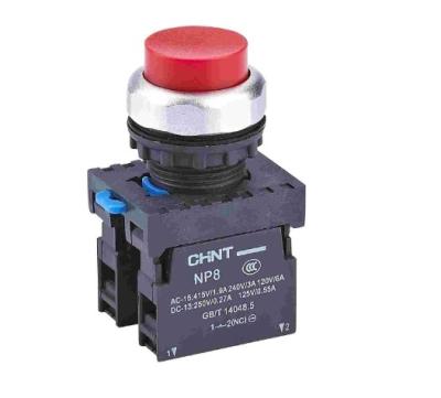 NP8-GN High Button IP54 Industrial Control Circuit Pushbutton Switch