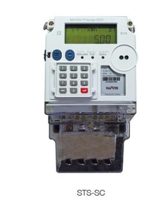 DDSY7999 Single Phase Prepayment Watt- Hour Meter HJTIS LCD Over Load Protection