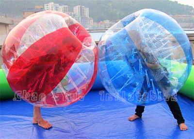 Cina Spessore gonfiabile variopinto di calcio 1.0mm di calcio della bolla della palla del paraurti del PVC Zorbing in vendita