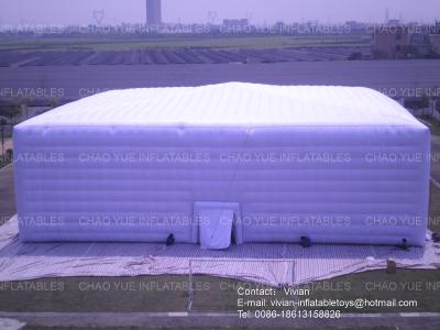 China Metro inflable de la carpa 25X25 del cubo de la tienda grande impermeable para la exposición en venta