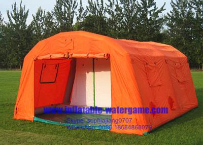 China OEM ignífugo durable/ODM de la emergencia de la tienda inflable anaranjada del aire en venta