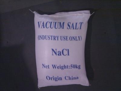 China Water Softener Sodium Chloride Salt Chlor Alkali Chemical Raw Material for sale