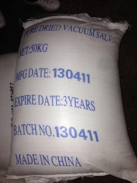 Quality PDV Sodium Chloride Nacl Pure Dried Vacuum Salt Saturated Aqueous Nacl for sale