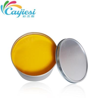 China CJS high glossy high speedy super quality soy environmental protection offset printing ink yellow ink for sale