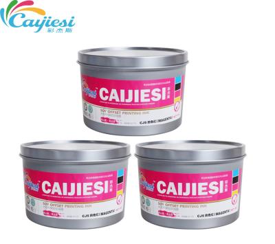 China CJS High glossy High speedy printing offset ink for sale