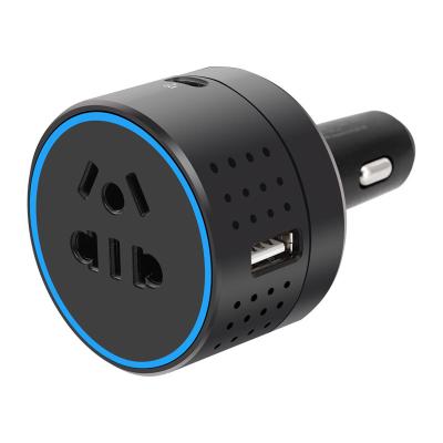 China High quality Car inverter 150W AC12V 24V to DC 220V Mini inverter with USB port portable Car inverter for sale