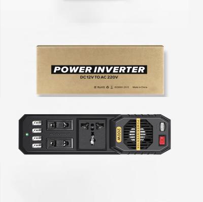 China 200W Car Power Inverter Technology Wholesale Price Solar Power Inverter Smart Pure Sine Wave For Dc Power System for sale