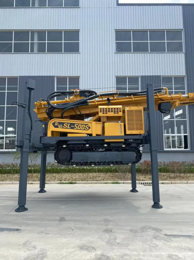 SL500s Hydraulic Power Unit Diesel 500m Depth Water Well Drilling Rigs Origin China Hot Price