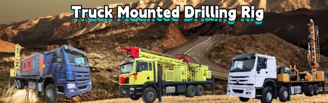 China Truck Mounted Water Drilling Machine Hydraulic 600m Depth Water Well Drilling Rig