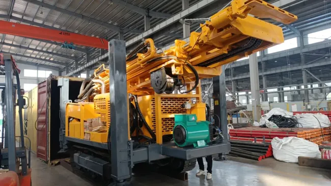 China Truck Mounted Water Drilling Machine Hydraulic 600m Depth Water Well Drilling Rig