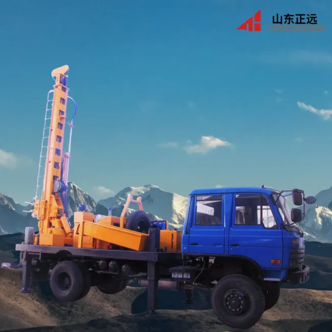 500 Meters DTH Water Drilling Rig Truck Mounted Borehole Drilling Rig