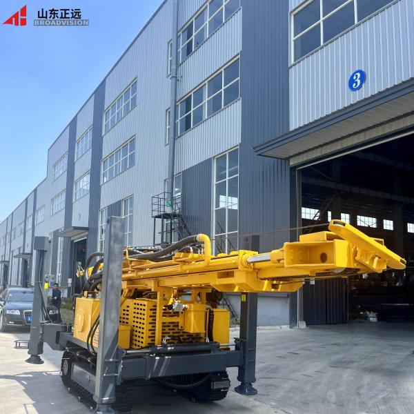 Quality Crawler mounted water well drilling machince for sale