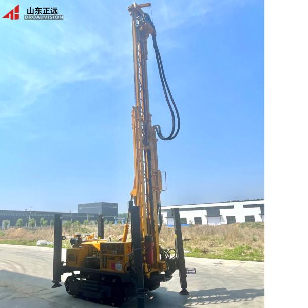 Quality Crawler mounted water well drilling machince for sale