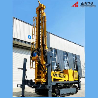 China Rotary Drilling Crawler Mounted Water Well Drilling Machine with Air Pressure 1.2-35.Mpa and 1.5T Winch Lifting Force for sale
