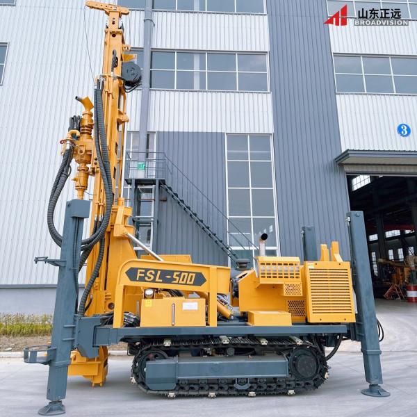 Quality FSL 400 Top Hammer RC Drill Rig Full Hydraulic For 400m Drilling Depth for sale