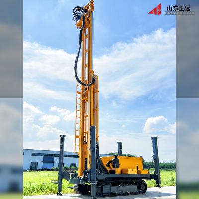 China ZB450S 450m Drilling Depth Pneumatic DTH Crawler Drilling Rig for Water Well Drilling Rig Driven by Diesel Engine for sale