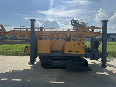 China 91kw Engine Rotary Drilling Rig 350m Depth Crawler Mounted Water Well Drilling Rig for Sale for sale