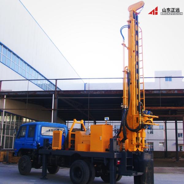 Quality 500Meters DTH Borehole Drilling Machine Truck Corrosion Resistant Long Lasting for sale