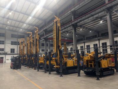 China Multifunctional Crawler Water Well Drilling Rig Diesel Engine Water Well Drilling Machine for sale