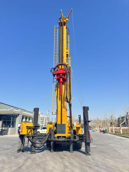 Quality Crawler Water Well Drilling Rig 30000Nm Rotary Torque Cummins 264kw for sale